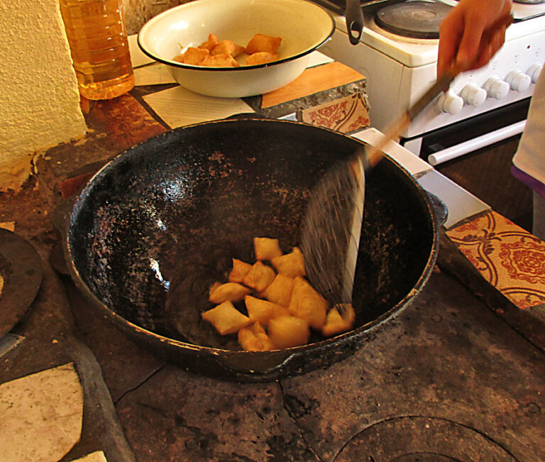 Preparing Borsok with Altynai – Cathleen's Odyssey A Kyrgyz Tradition